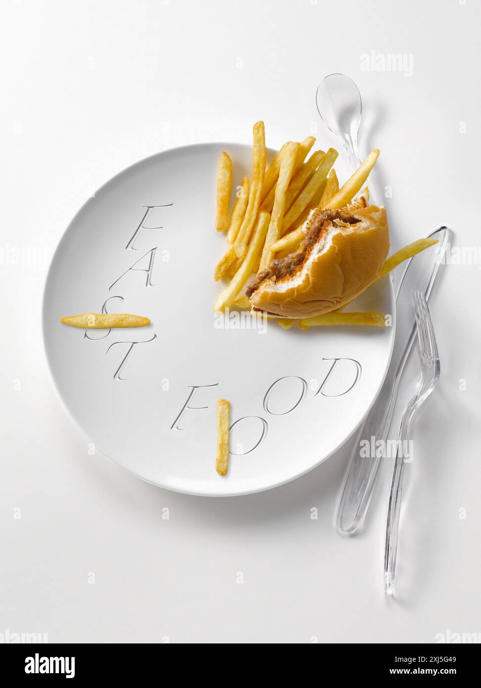 Fast food word art hi-res stock photography and images - Alamy