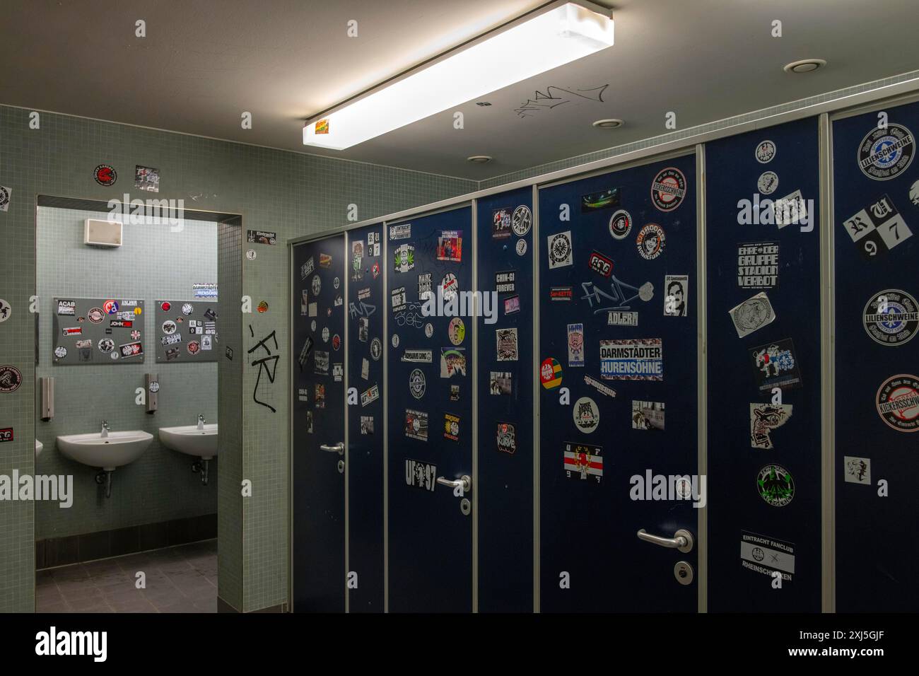 Stadium toilet hi-res stock photography and images - Alamy