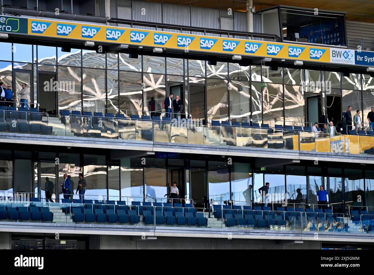 VIP Lounges, Main Stand, SAP, Logo, PreZero Arena, Sinsheim, Baden ...