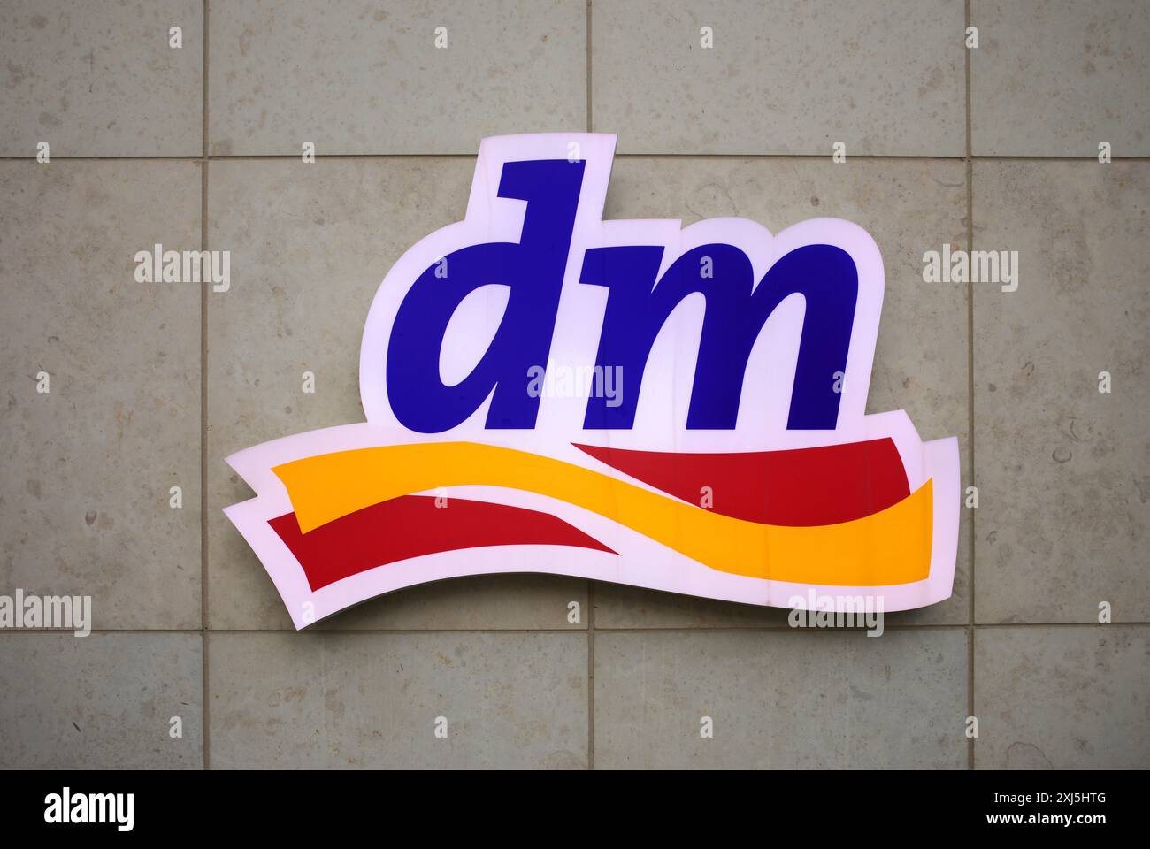 Dm shop logo hi-res stock photography and images - Alamy