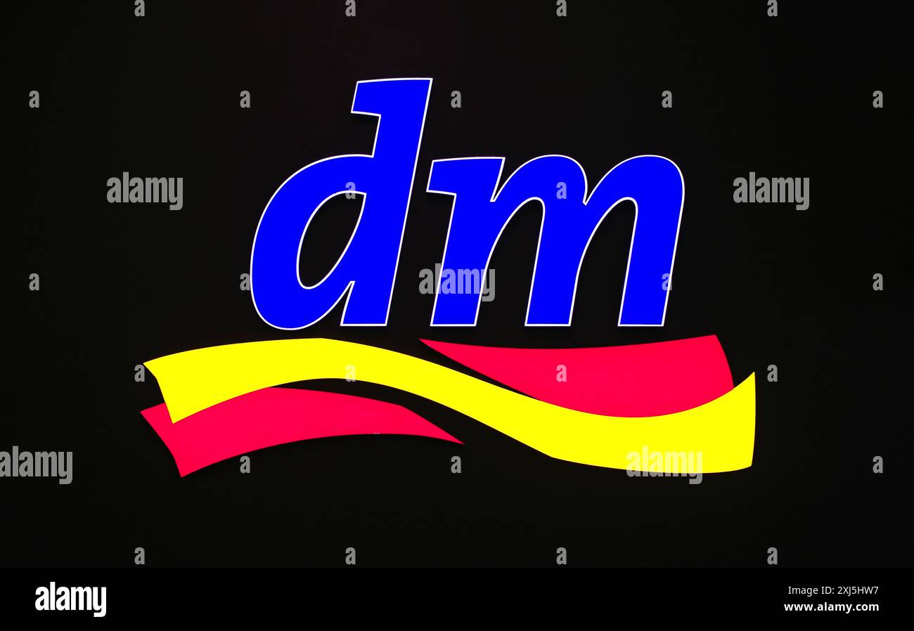 Dm shop logo hi-res stock photography and images - Alamy