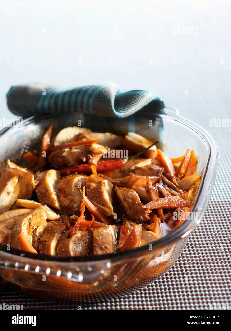 Chicken cooked with Coca-cola Stock Photo - Alamy