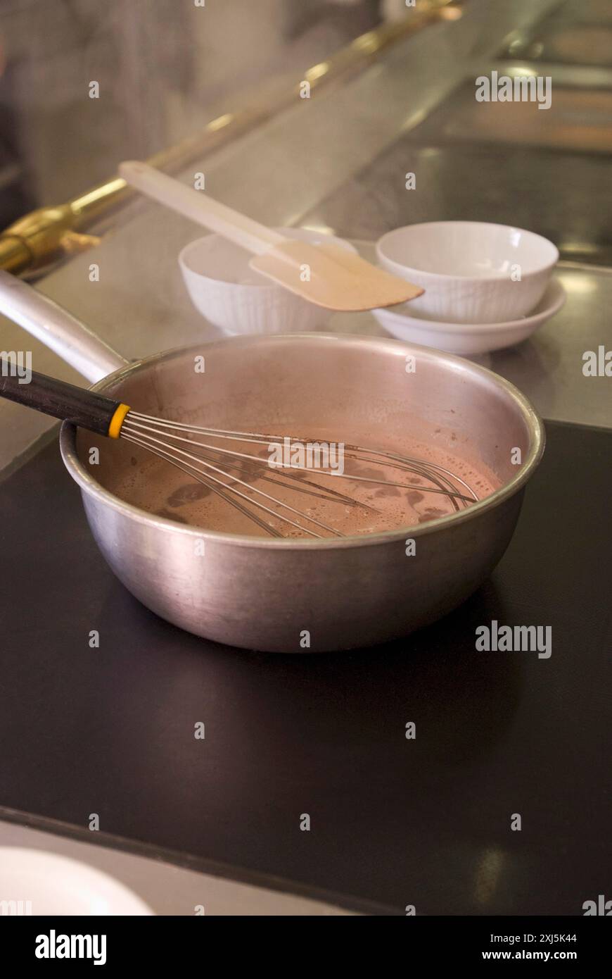 Heating of milk hi-res stock photography and images - Alamy