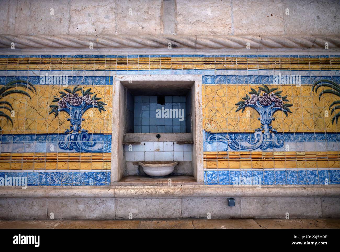 Azulejos, tiles, tile decoration, refectory, Hieronymite monastery ...