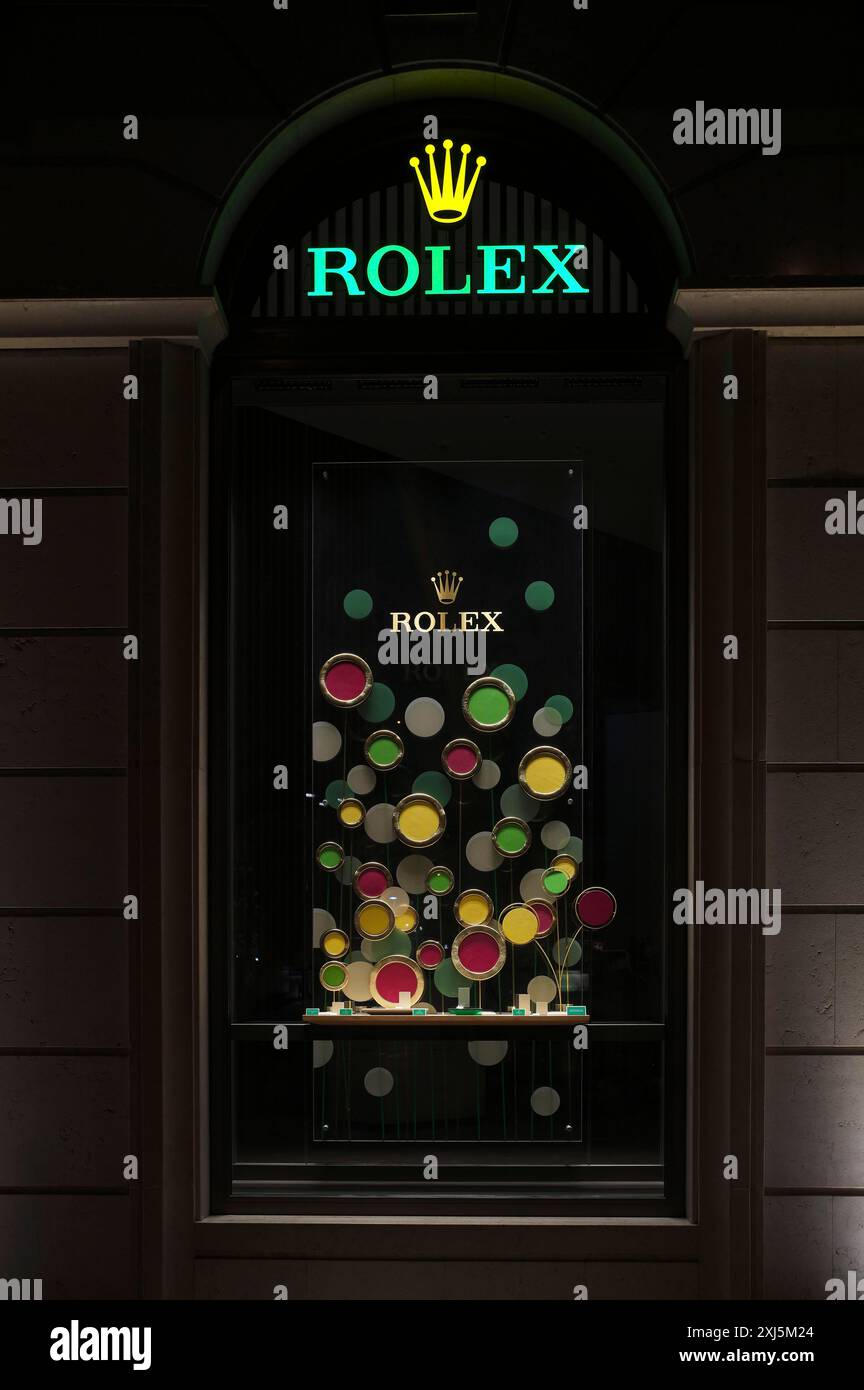 Rolex trademark hi-res stock photography and images - Alamy