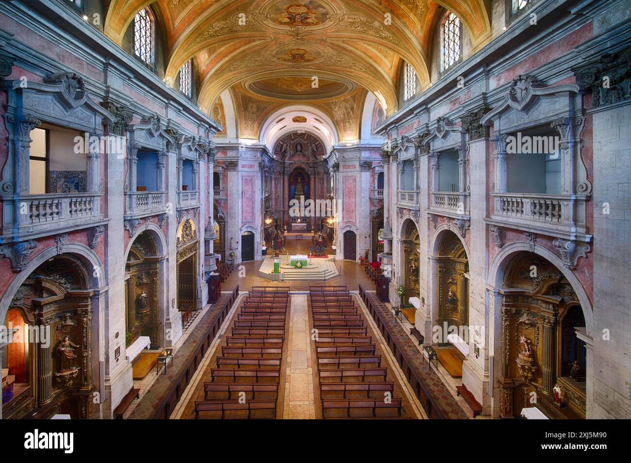 Interior the convent church the hi-res stock photography and images - Alamy