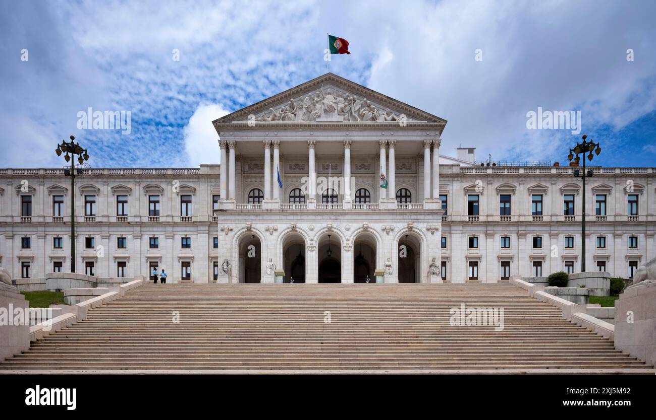 Parliament building Palacio de Sao Bento, Assembleia da Republica ...