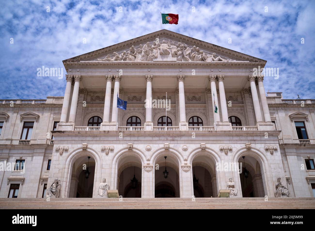 Parliament building Palacio de Sao Bento, Assembleia da Republica ...