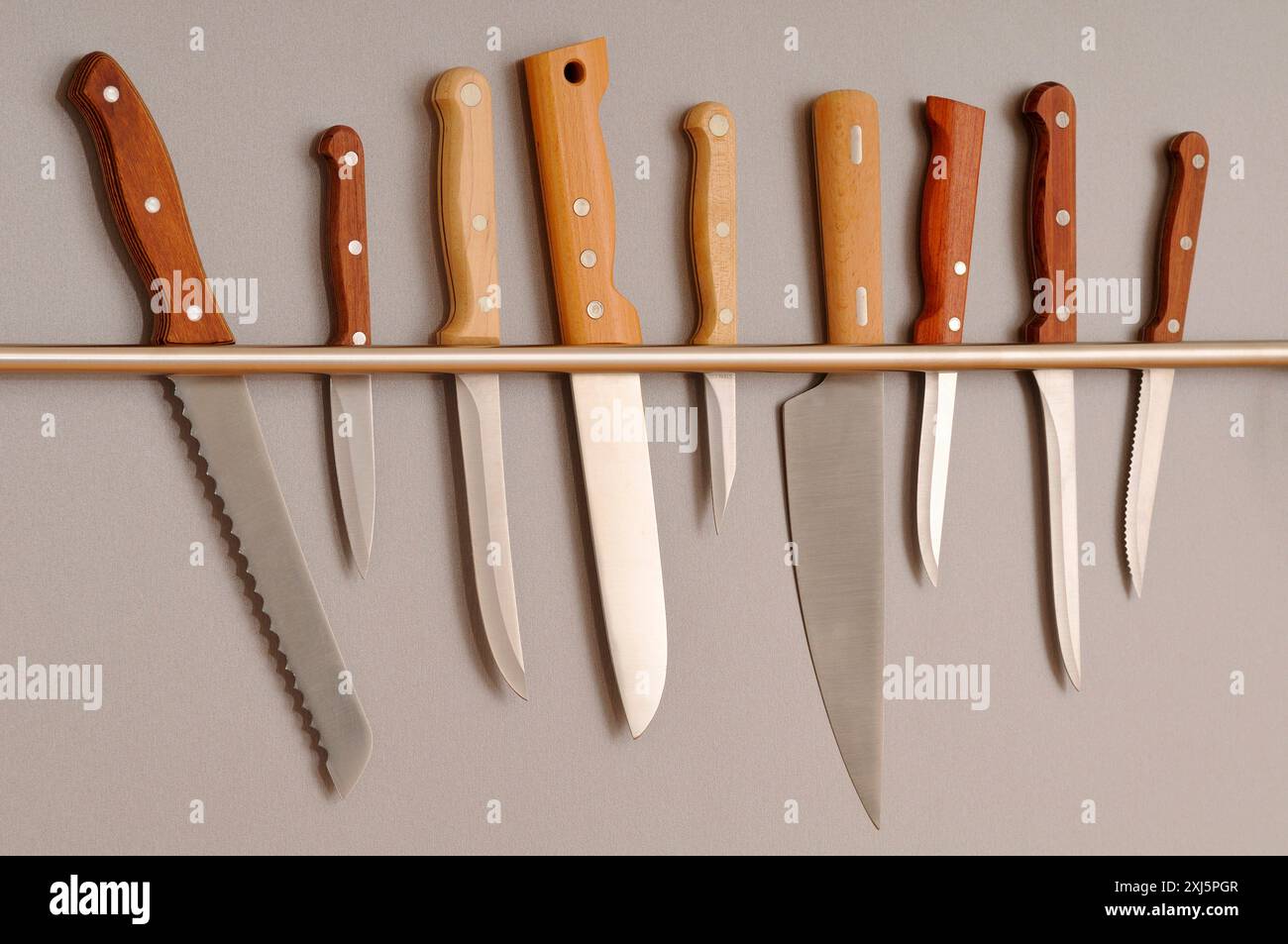 Kitchen knives selection hi-res stock photography and images - Alamy