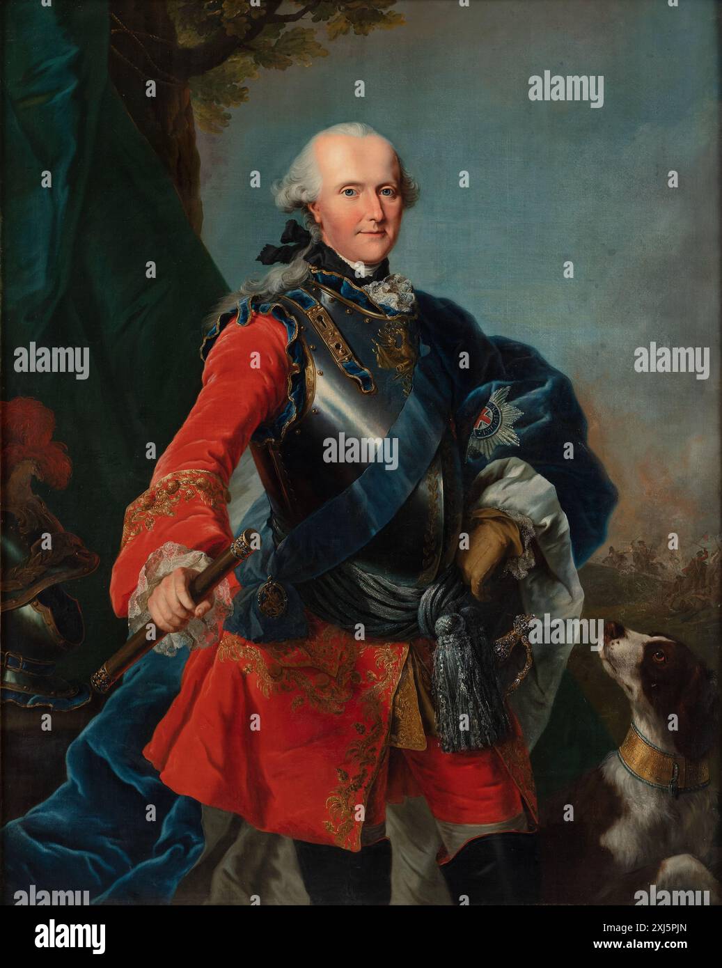 Portrait of Ferdinand of Brunswick Tischbein d.Æ., Johann Heinrich 1722 ...