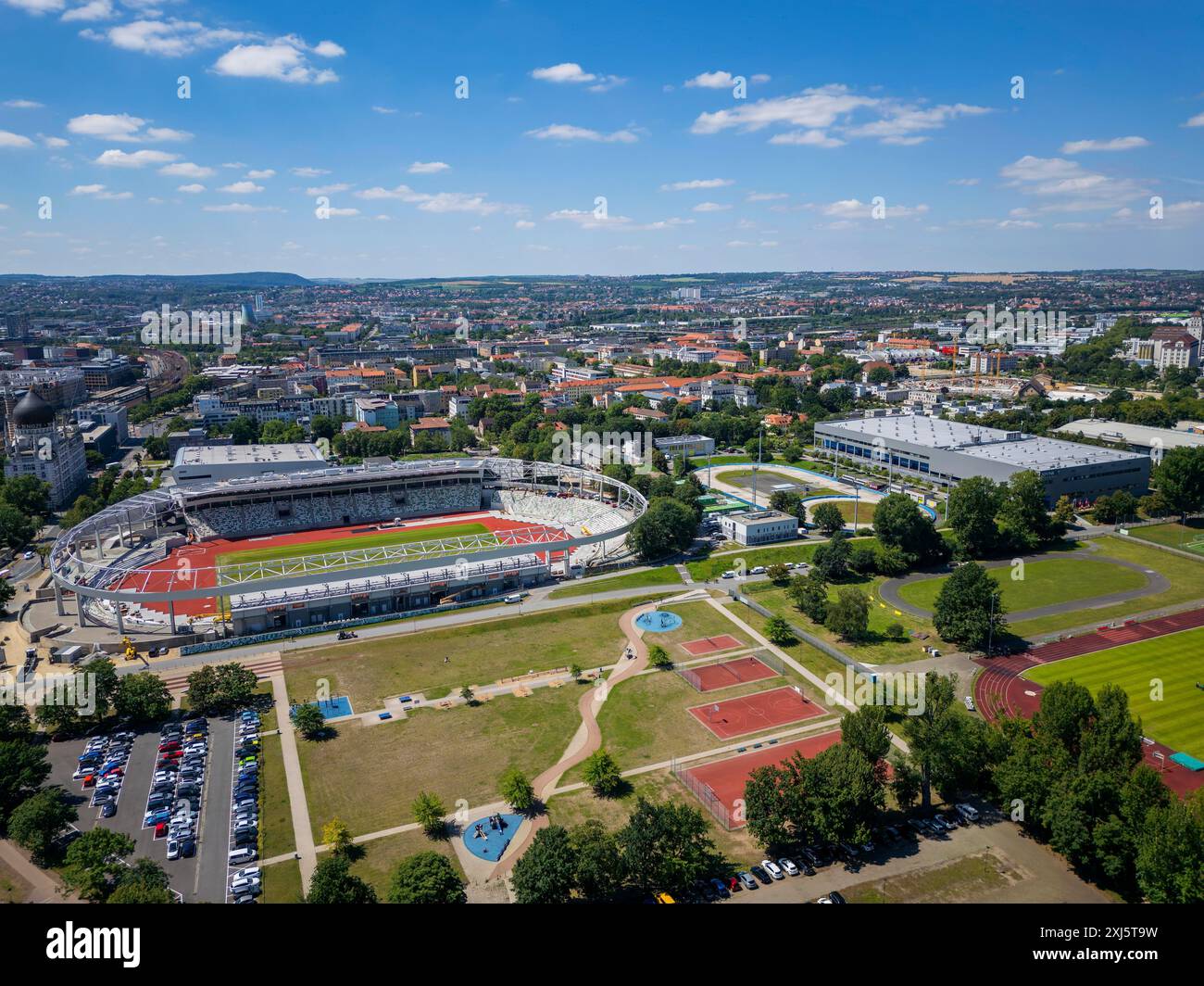 The state capital of Dresden is converting the stadium into a modern ...