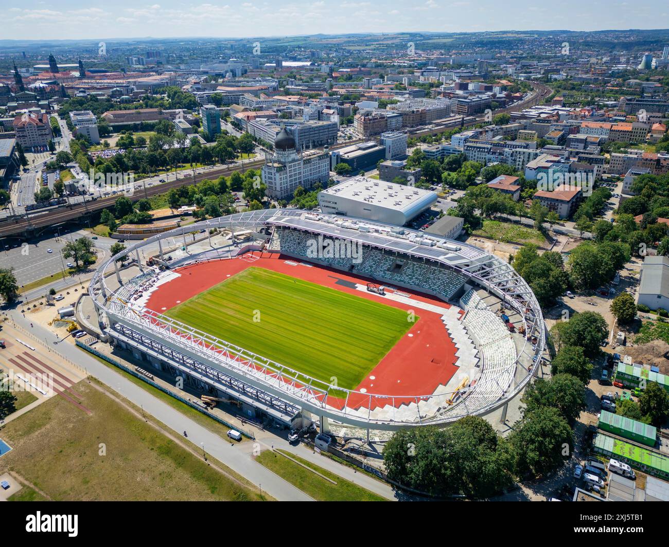 The state capital of Dresden is converting the stadium into a modern ...