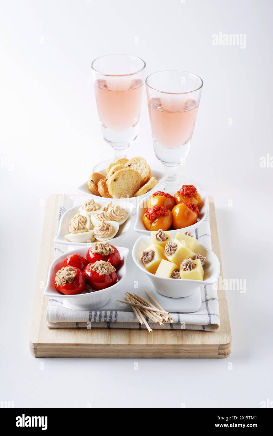 Selection cheese appetizers hi-res stock photography and images - Alamy
