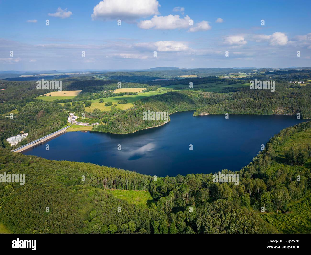 The Gottleuba Dam is a dam that impounds the river of the same name in ...