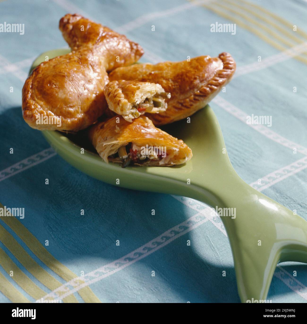 Individual fish and vegetable pies Stock Photo - Alamy