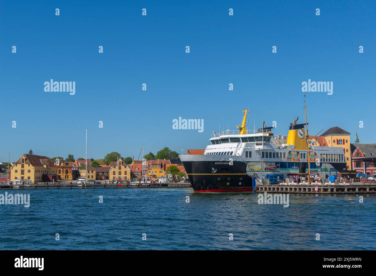 Maritime Svendborg, harbour, ferry terminal, Aro ferry, marina, Great ...