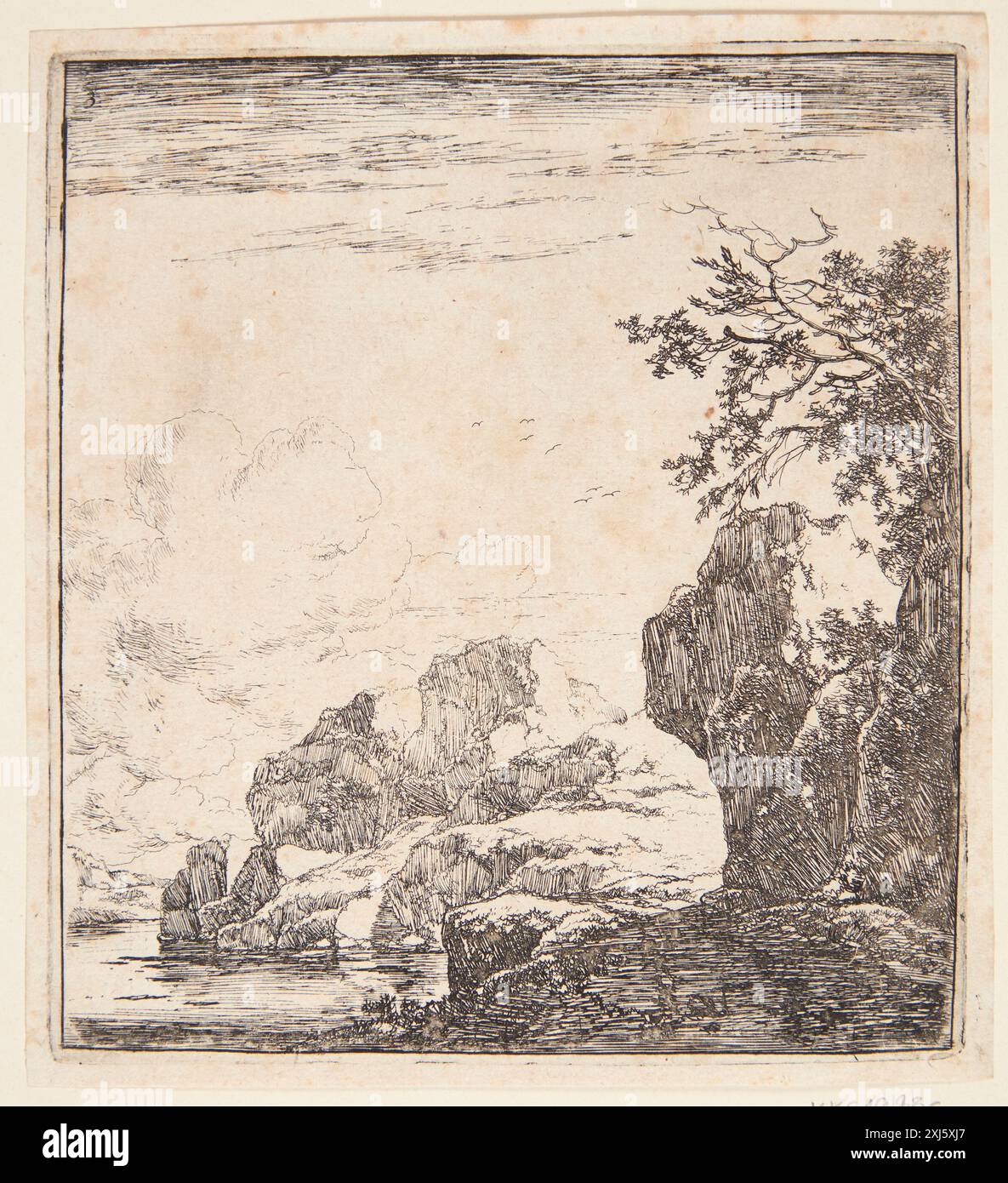 Etching by Herman Naiwincx and Clement de Jonghe (1623–1677) depicting ...