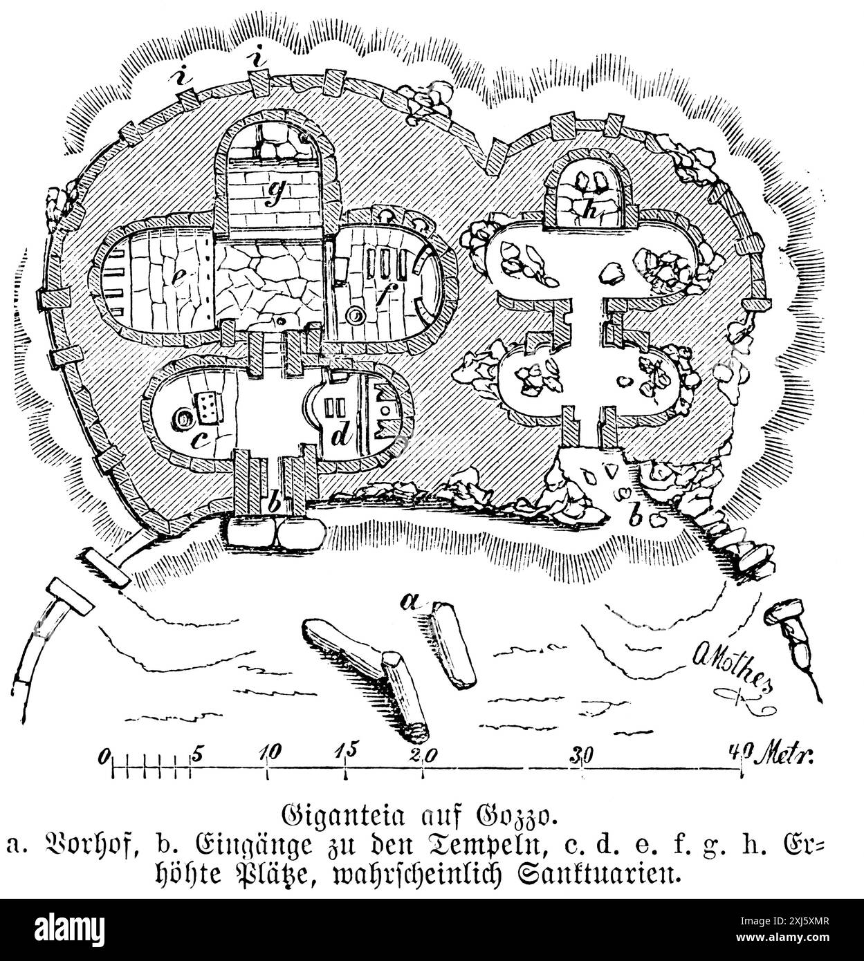 Ggantija temple Cut Out Stock Images & Pictures - Alamy