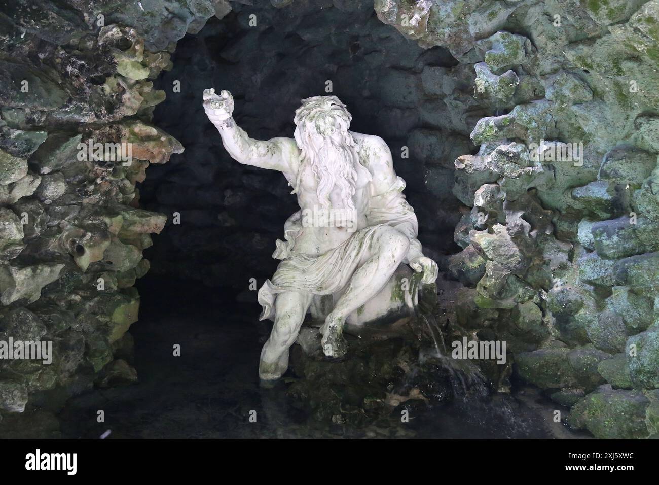 River god stourhead, wiltshire hi-res stock photography and images - Alamy