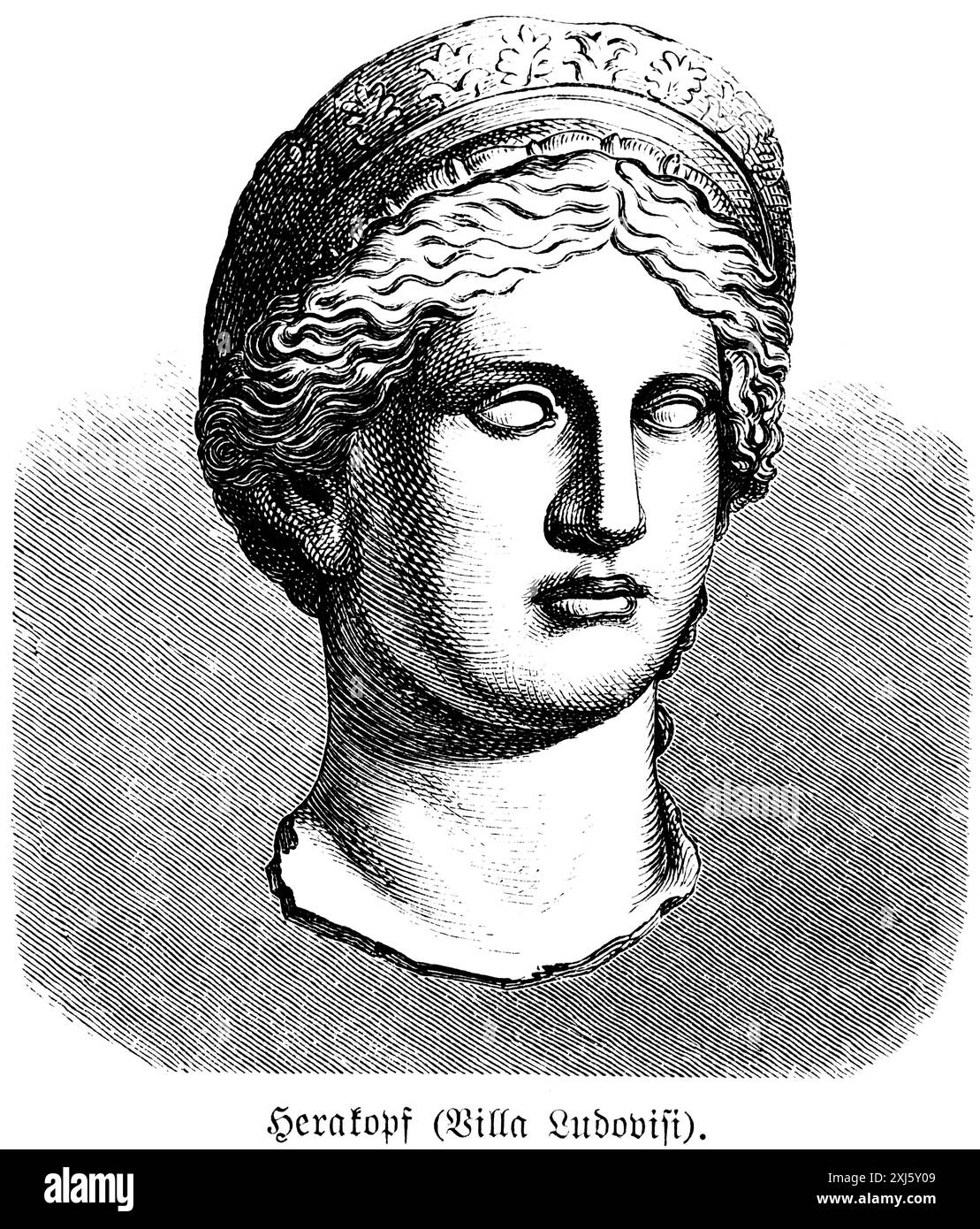 Head of hera greece Black and White Stock Photos & Images - Alamy