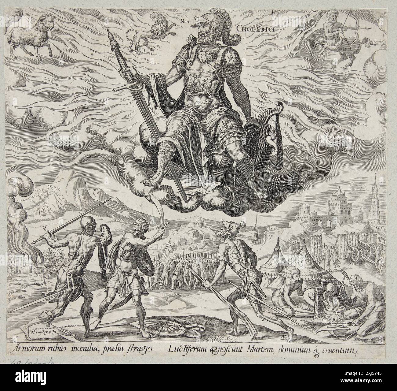 The choleric temper Muller, Harmen Jansz. 1536 - 1617, Heemskerck ...