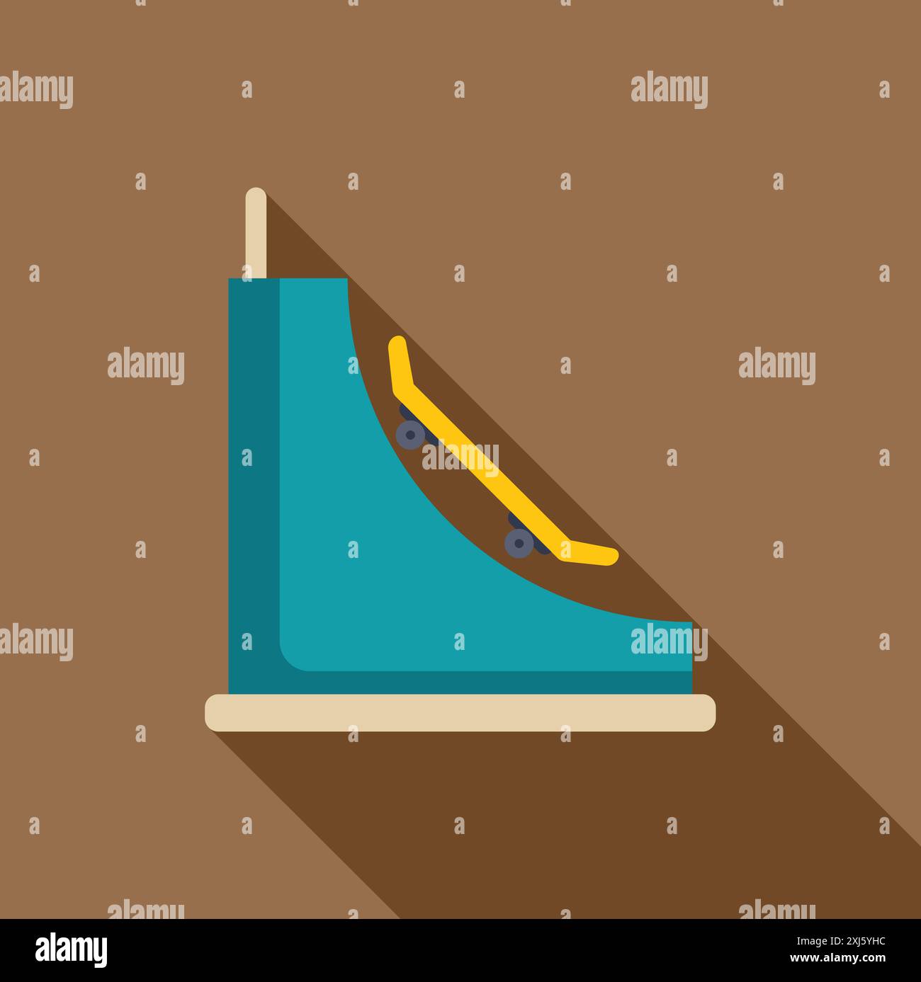 Halfpipe trick Stock Vector Images - Alamy