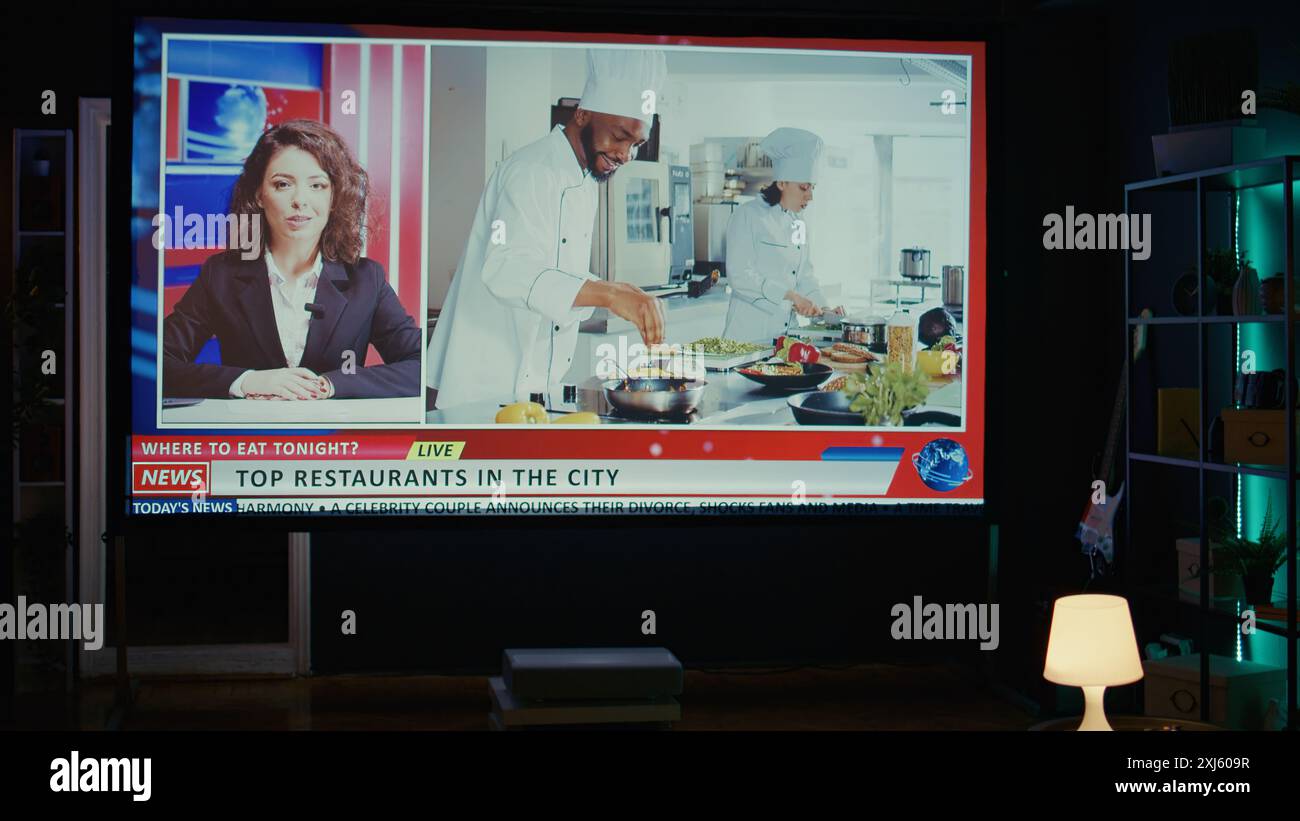 Cooking theatre hi-res stock photography and images - Alamy