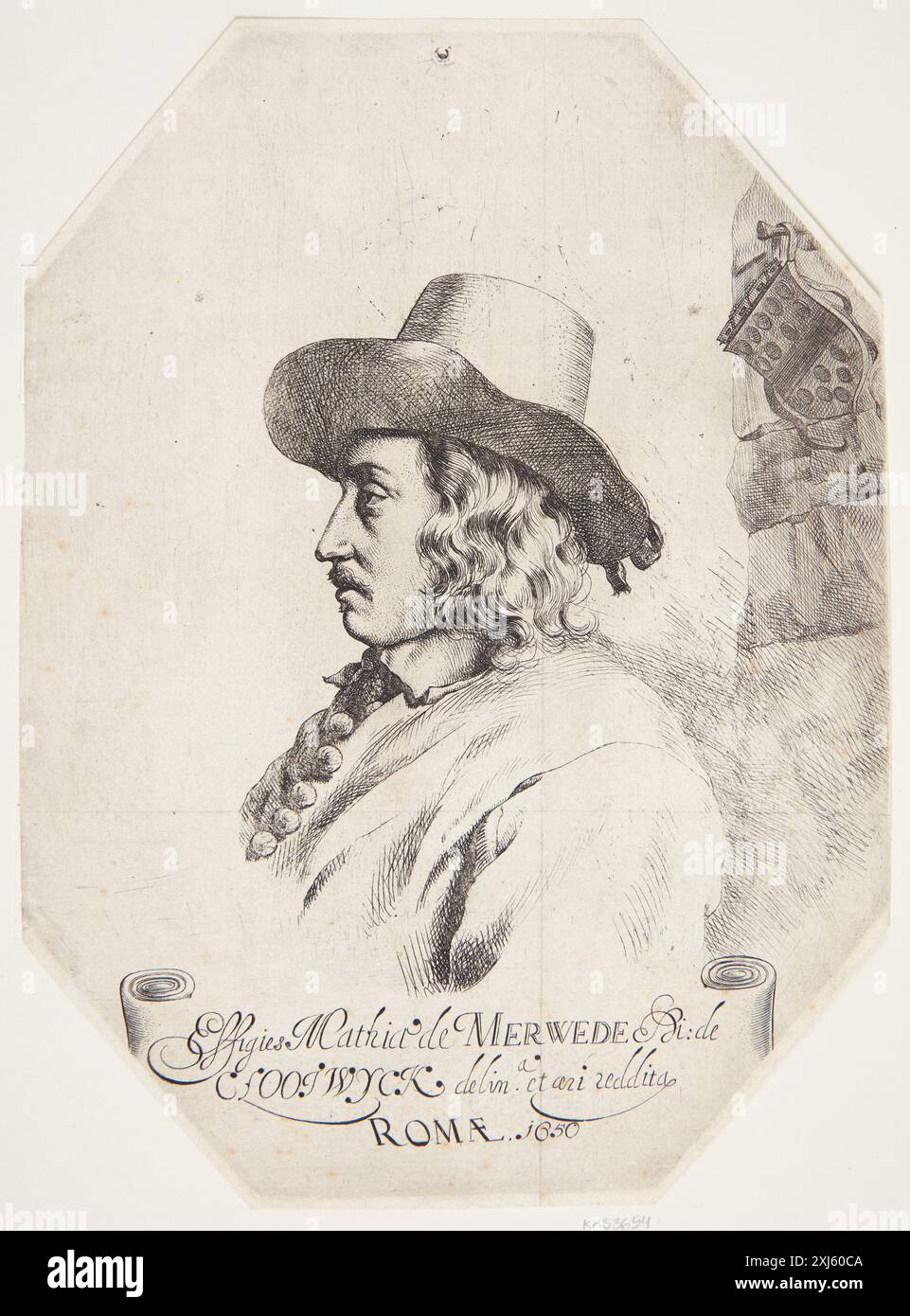 Portrait of Mathias de Merwede Bronchorst, Jan Gerritsz van 1601 - 1661 ...