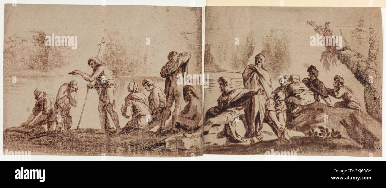 Jesus baptism drawing hi-res stock photography and images - Alamy