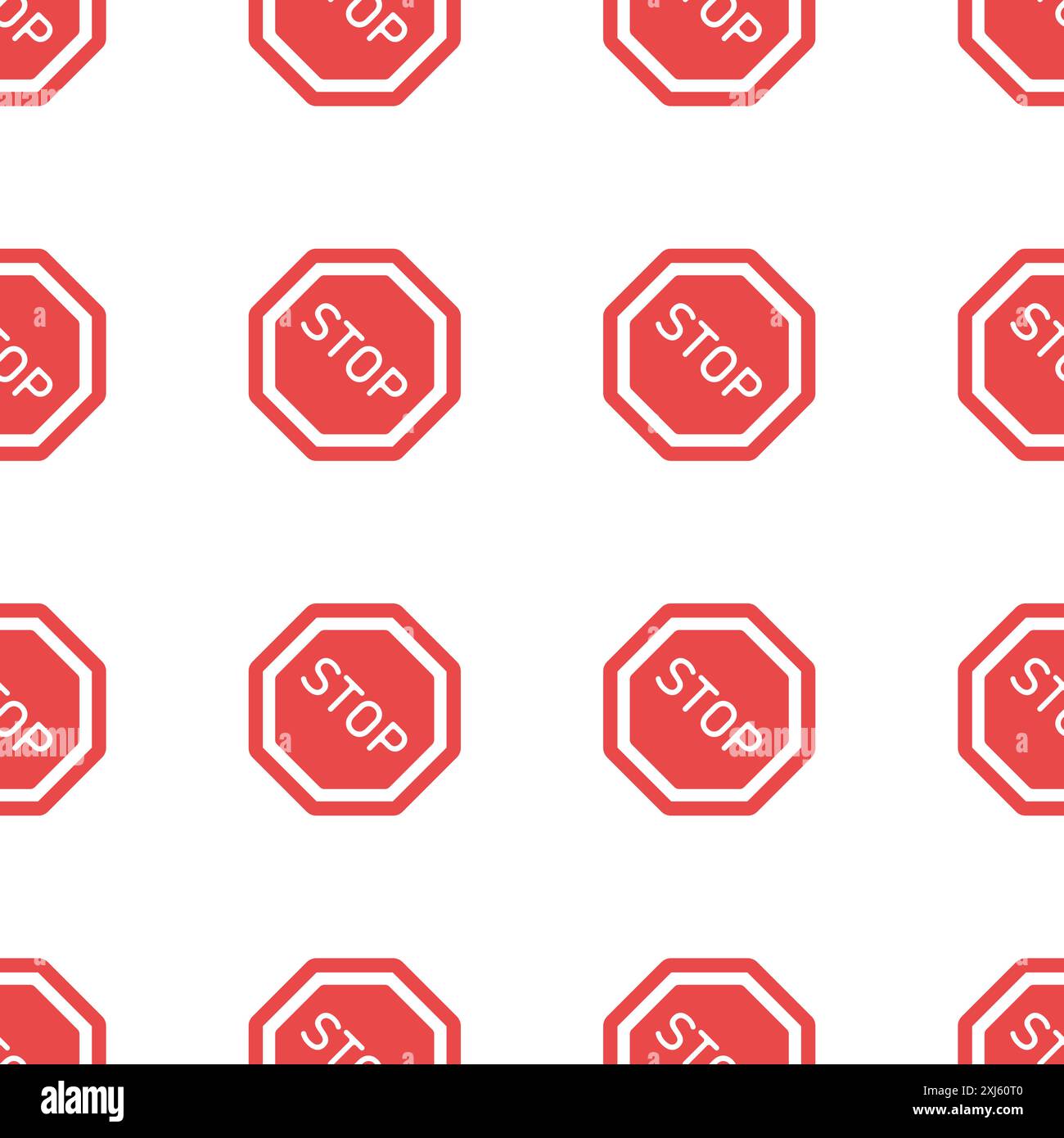 The ban icon that repeats endlessly. Simple web background vector ...