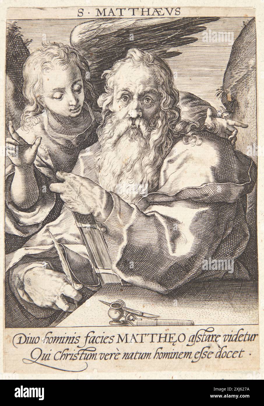The apostle Paul Goltzius, Hendrick 1558 - 1617 Copper engraving, Print ...