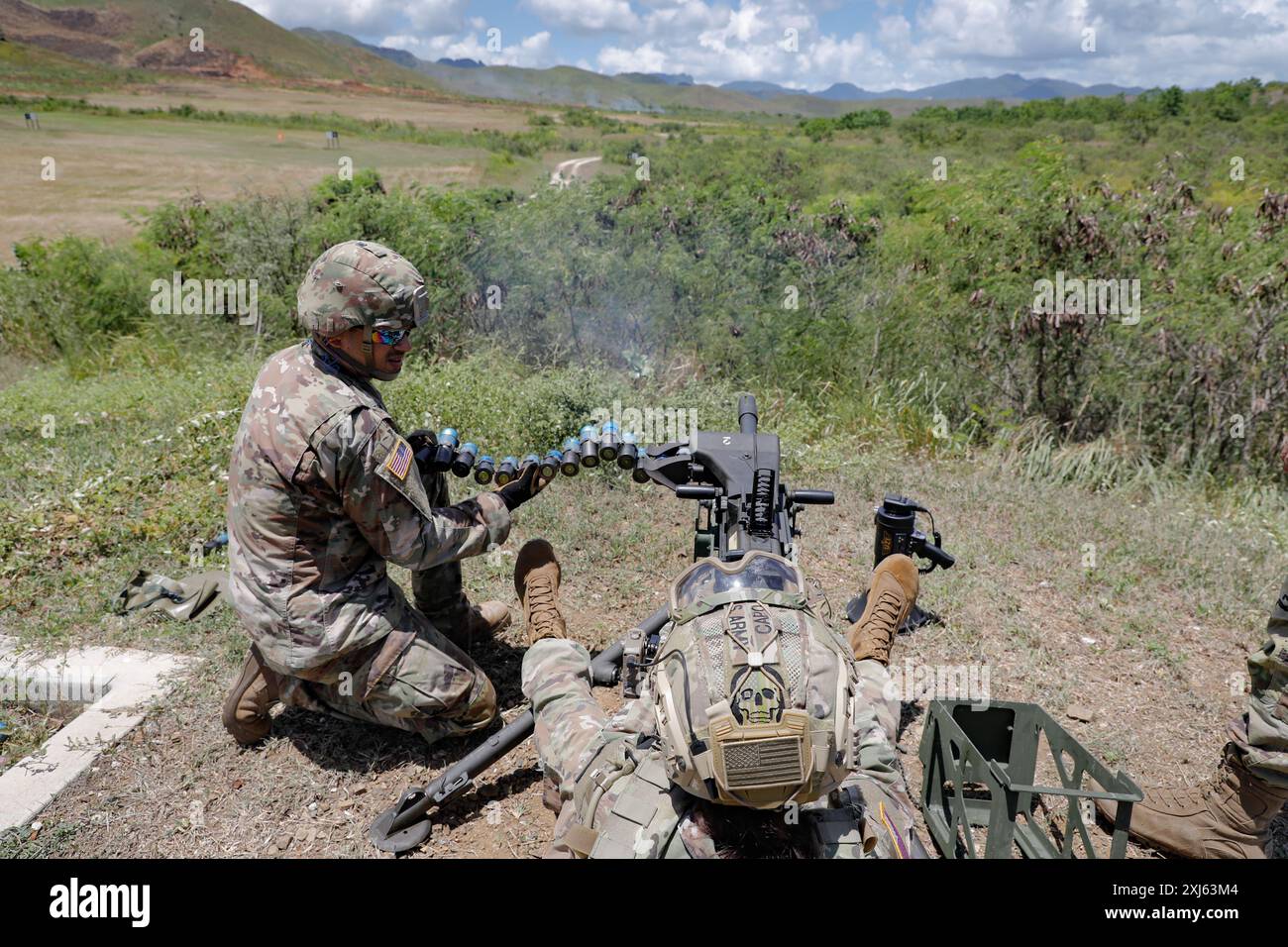 U.S. Army Spc. Saramaríe Sanabria, assigned to the Headquarters and ...