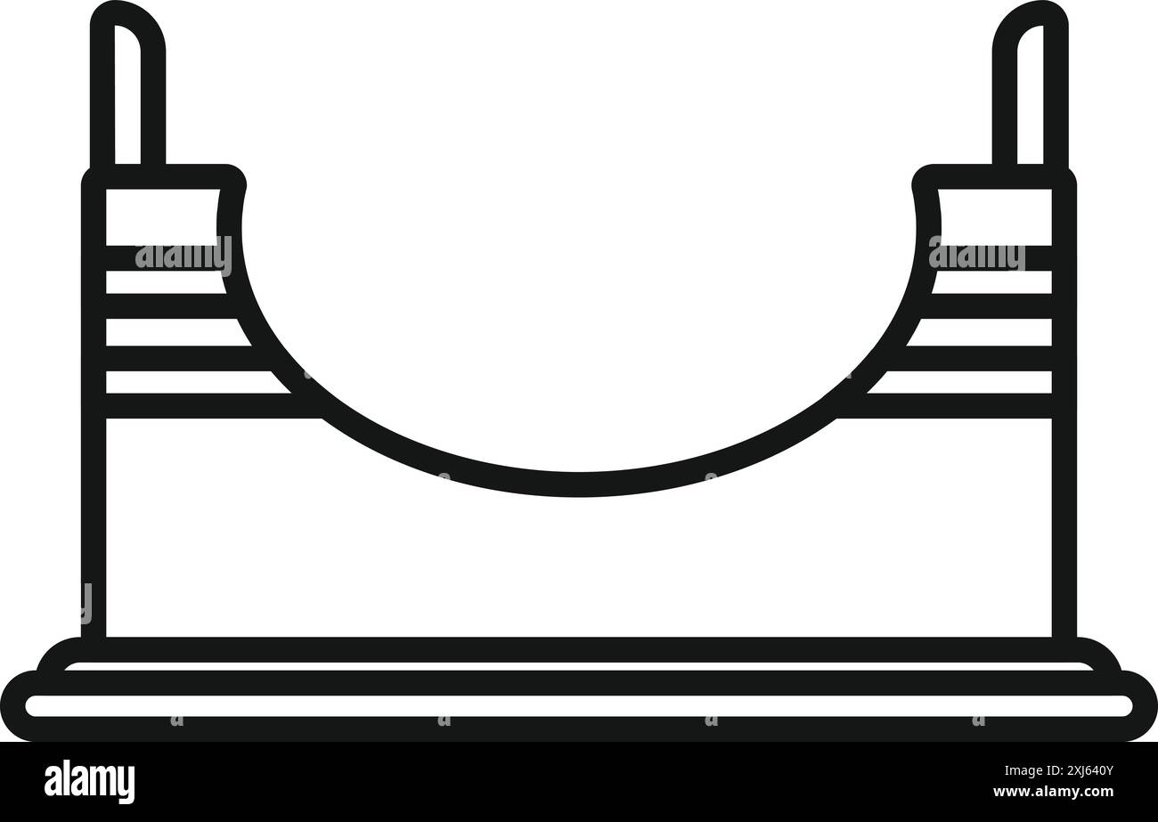 Skatepark excitement Stock Vector Images - Alamy