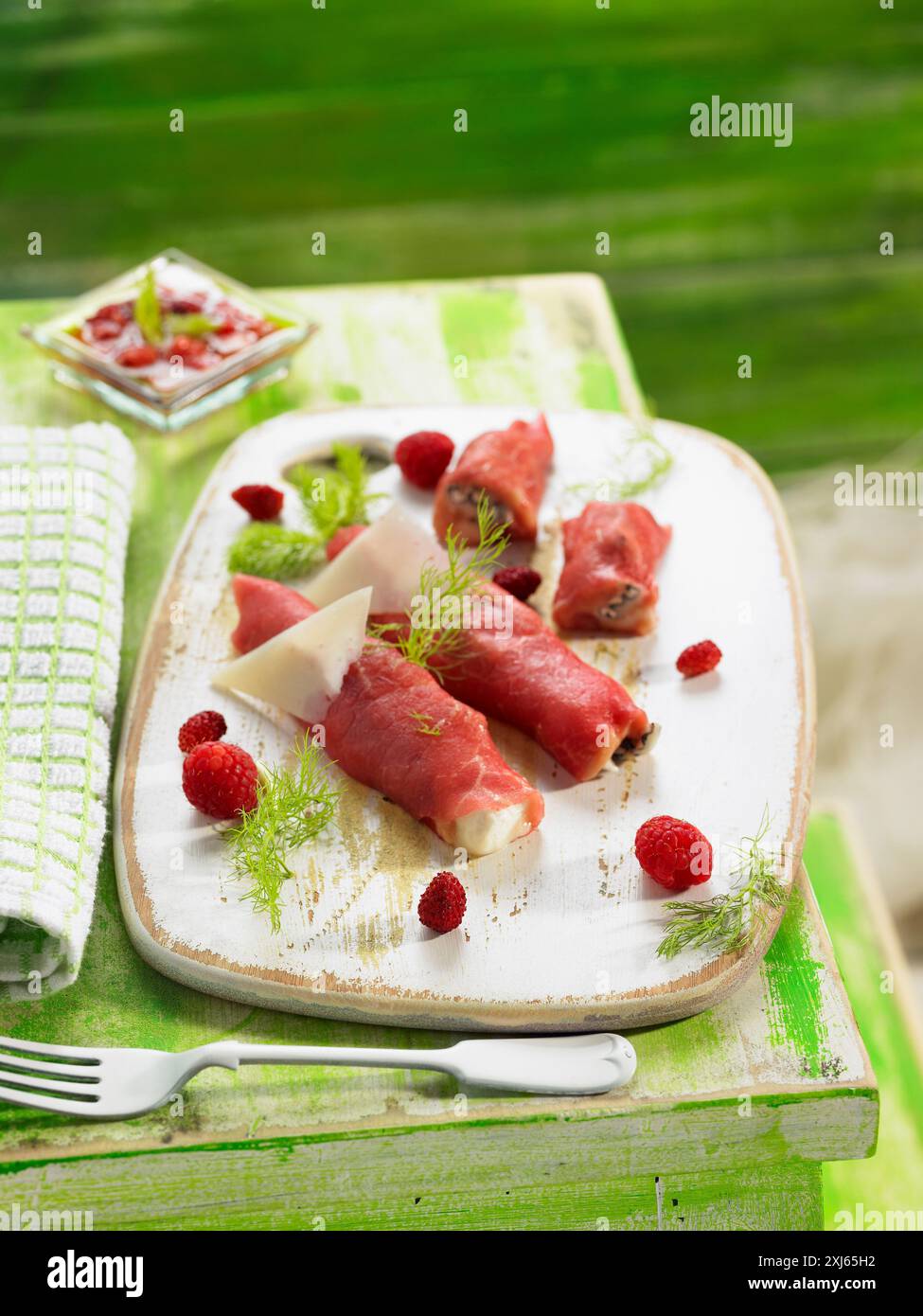 Veal carpaccio hi-res stock photography and images - Alamy