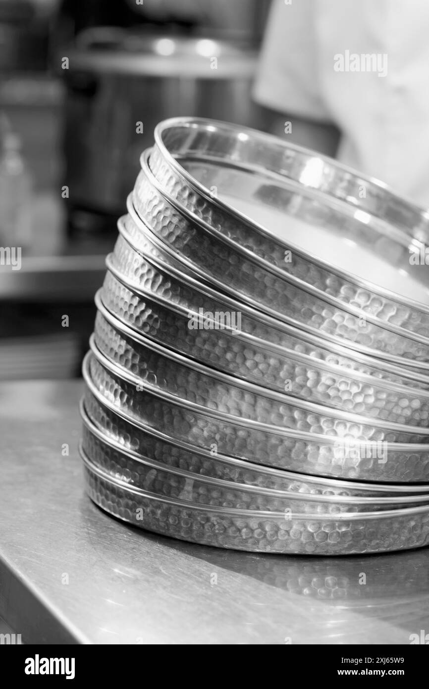 Restaurant tradition Black and White Stock Photos & Images - Alamy