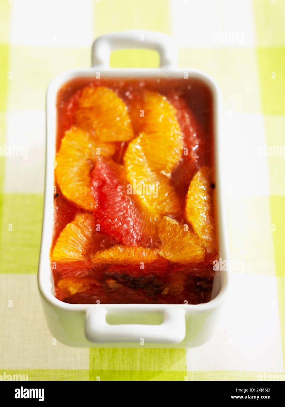Citrus fruit terrine Stock Photo - Alamy