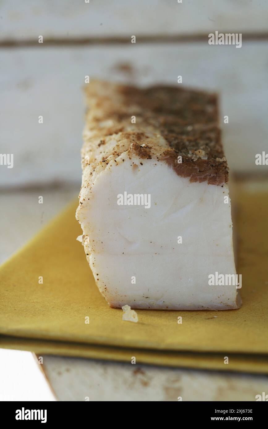 Colonnata lardo di hi-res stock photography and images - Alamy