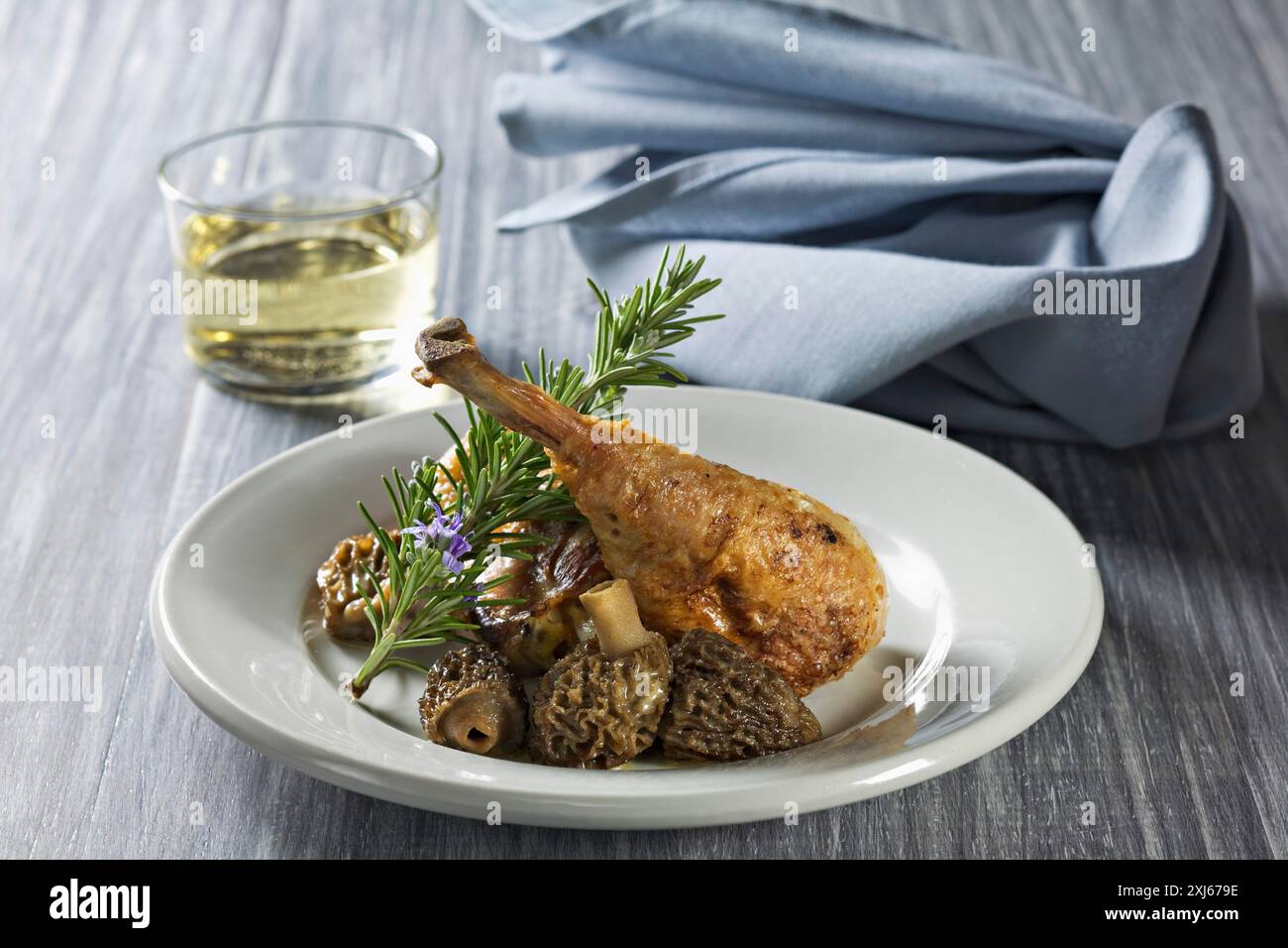 Fresh chicken leg meat hi-res stock photography and images - Alamy
