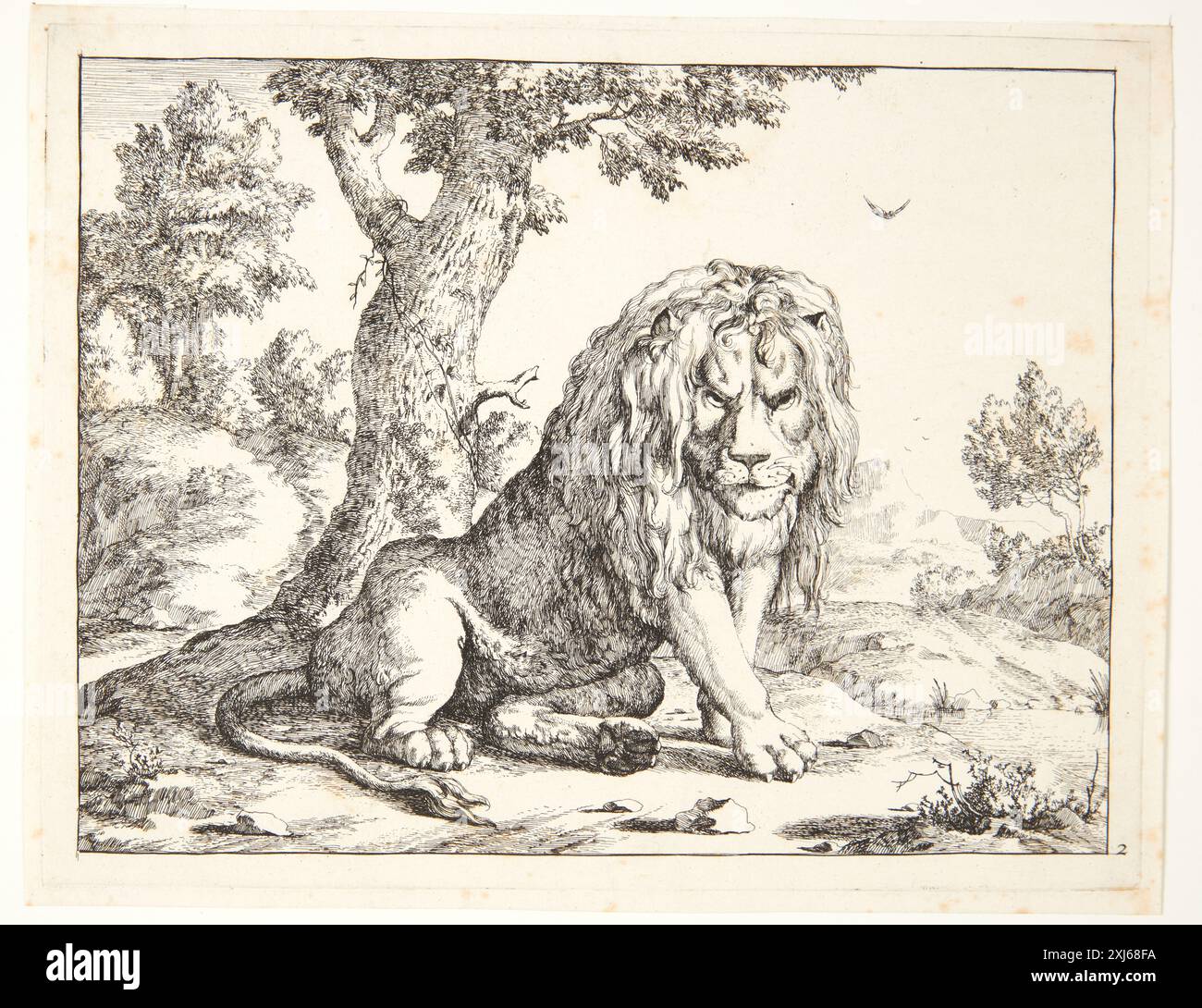 Etching by Marcus de Bye, Paulus Potter, and Nicolaes Visscher II ...