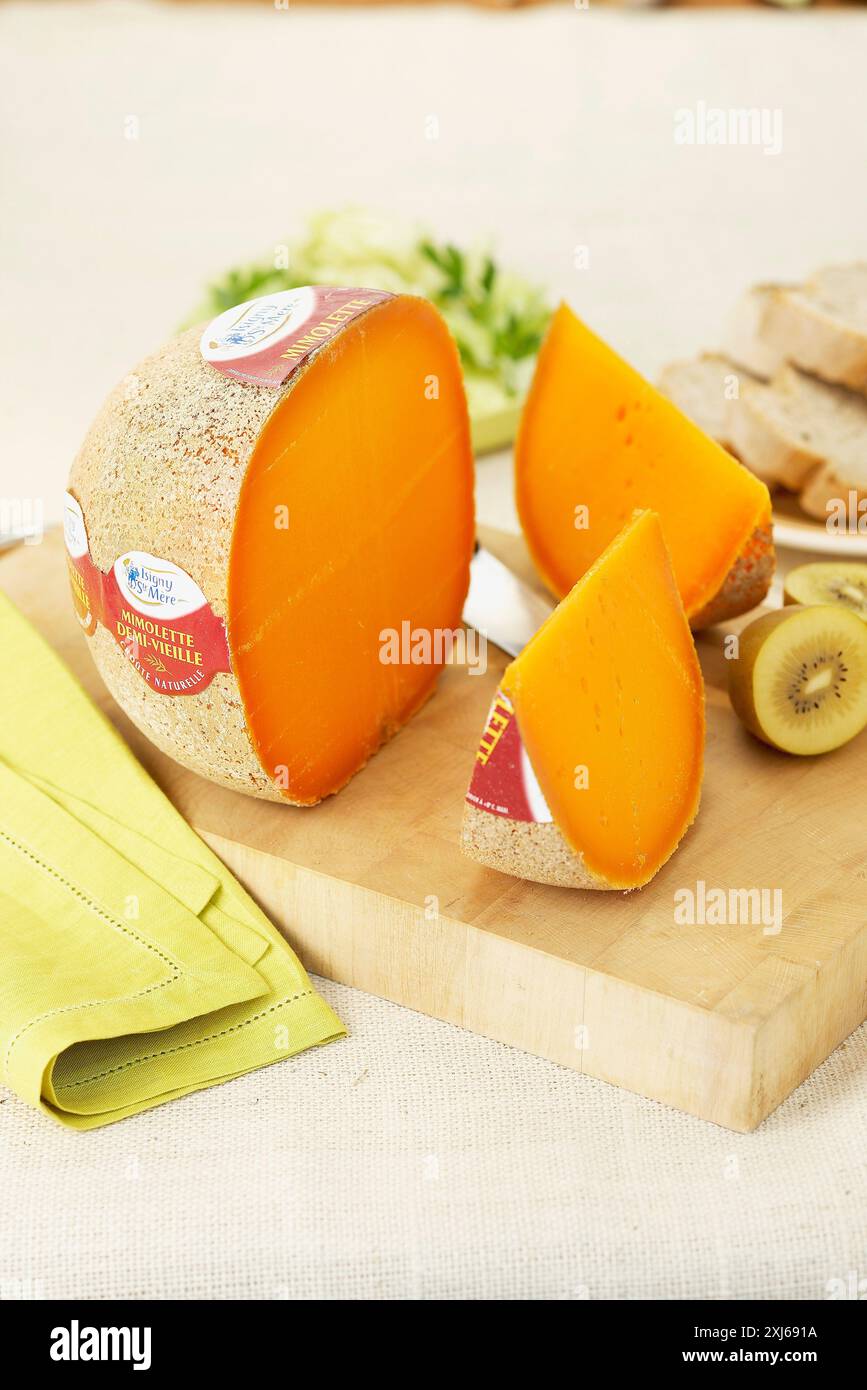 Mimolette hi-res stock photography and images - Alamy