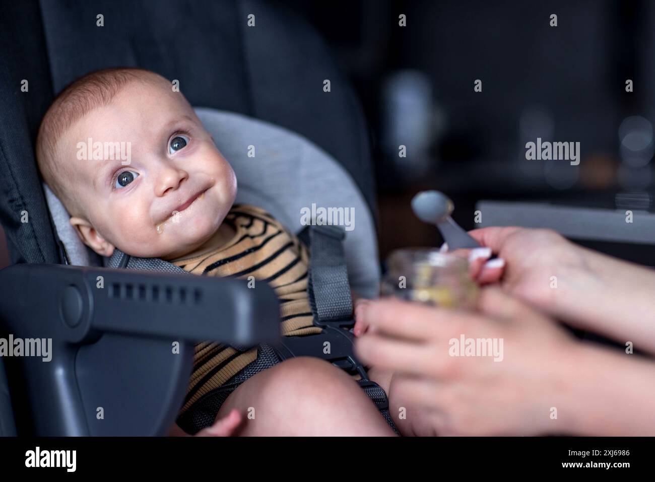 First complementary feeding hi-res stock photography and images - Alamy
