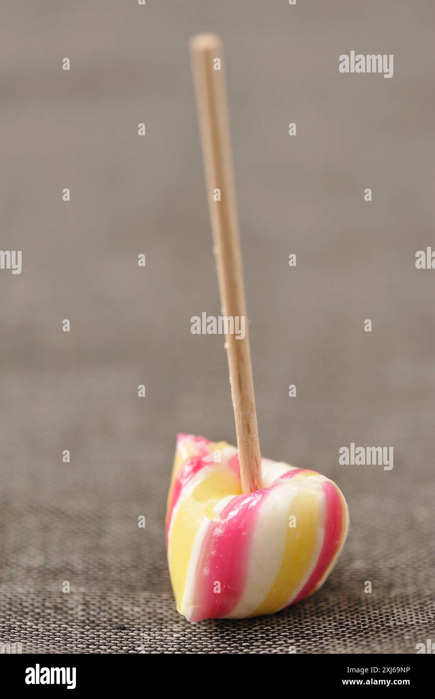 Boiled candy lollipop Stock Photo - Alamy