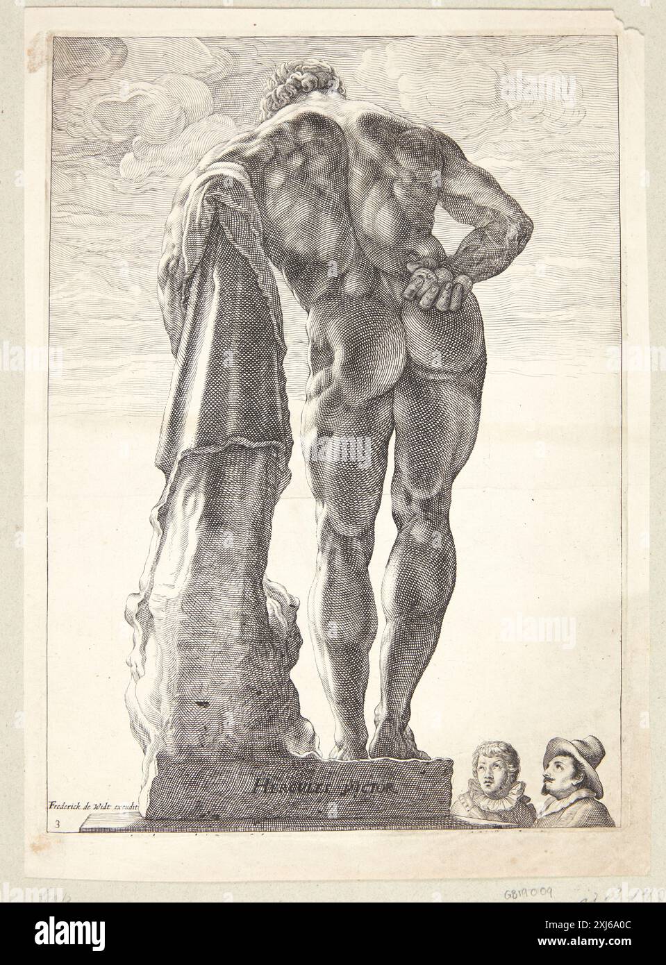 Hercules Farnese Braeu, Nicolaes 1586 - 1600, Goltzius, Hendrick 1558 ...