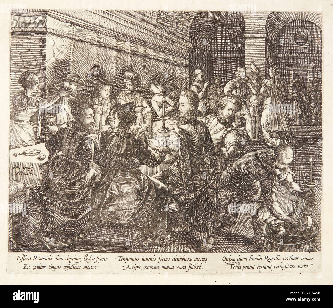 Banquet table roman hi-res stock photography and images - Alamy