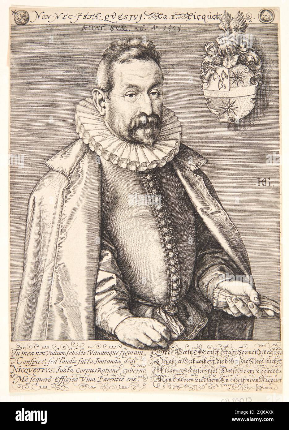 Jan Nicquet Goltzius, Hendrick 1558 - 1617 Copper engraving, Print The ...