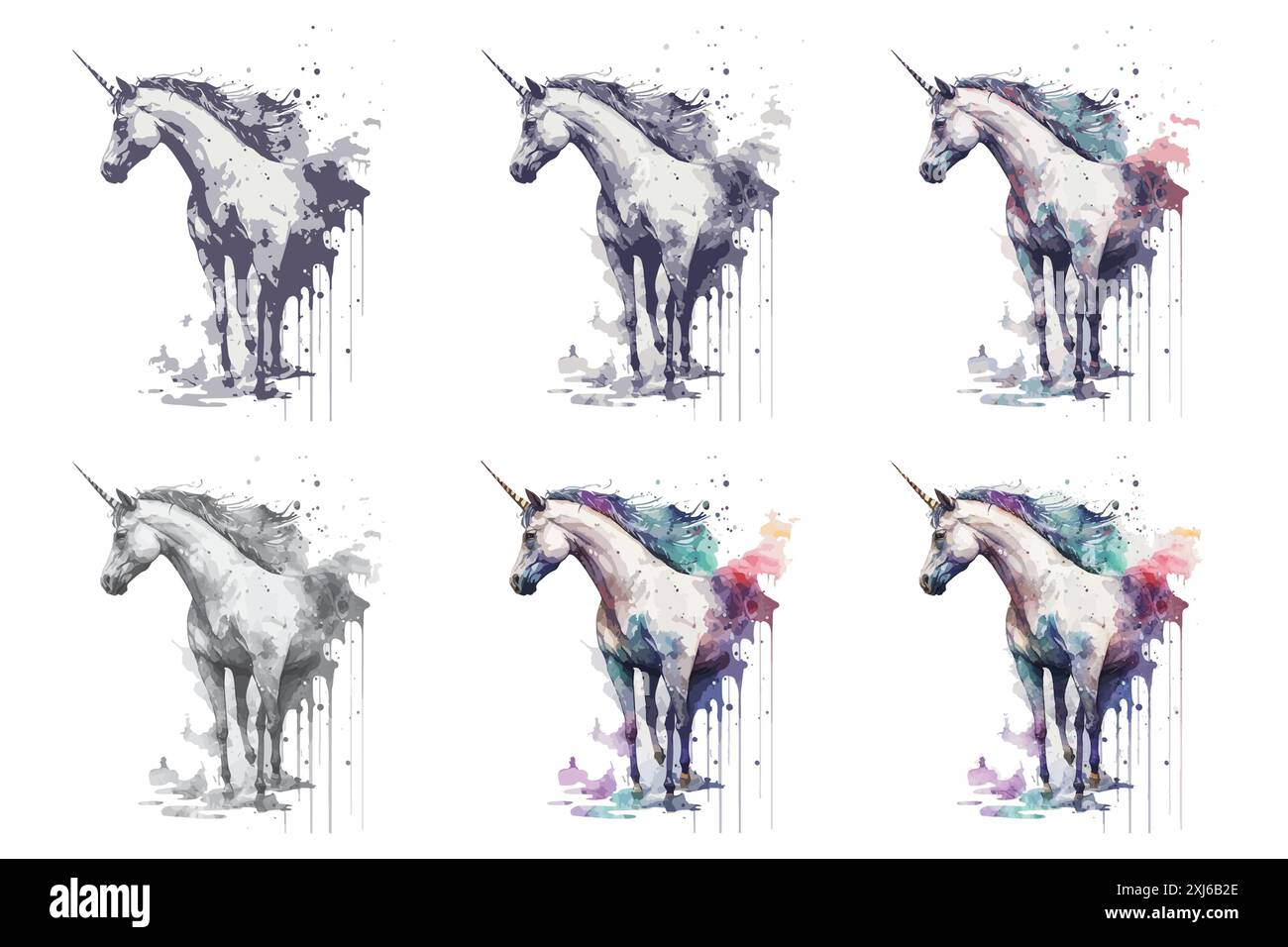 Unicorn anatomy hi-res stock photography and images - Alamy