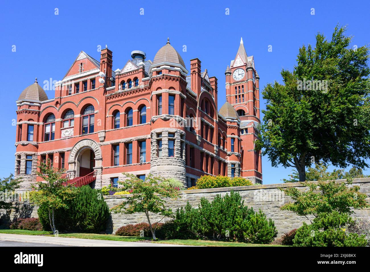 Port Townsend, WA, USA - July 15, 2024; Iconic Jefferson County ...