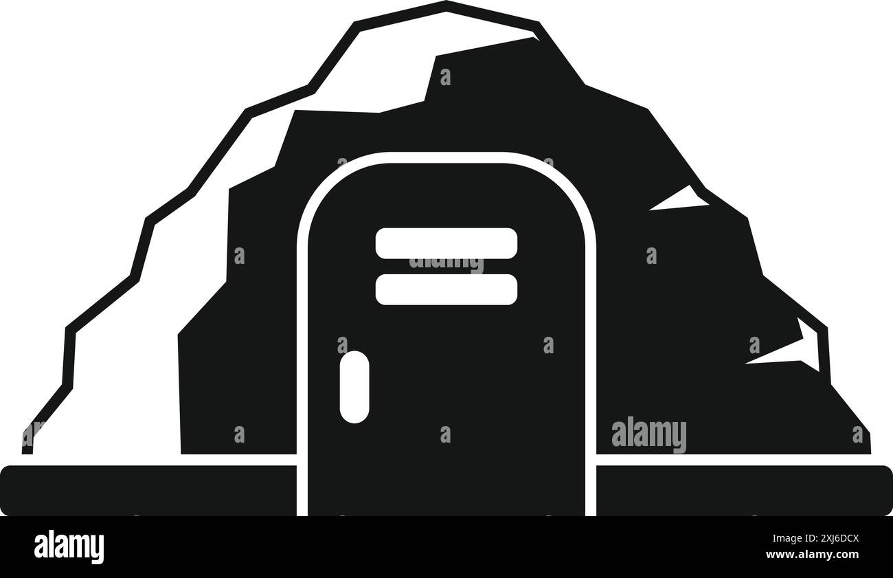 Mountainside shelter Cut Out Stock Images & Pictures - Alamy