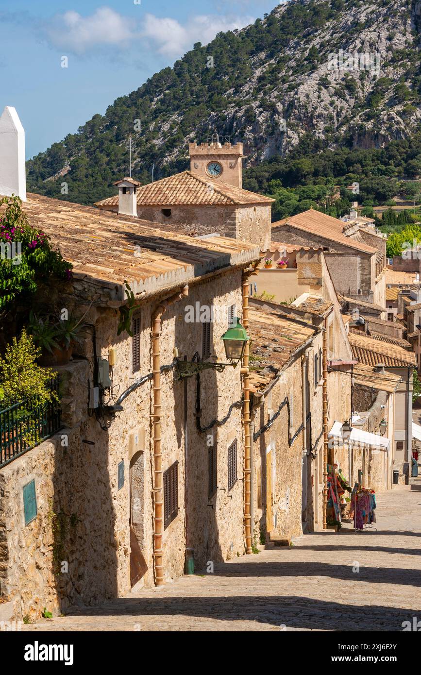 Pollensa village in majorca hi-res stock photography and images - Alamy