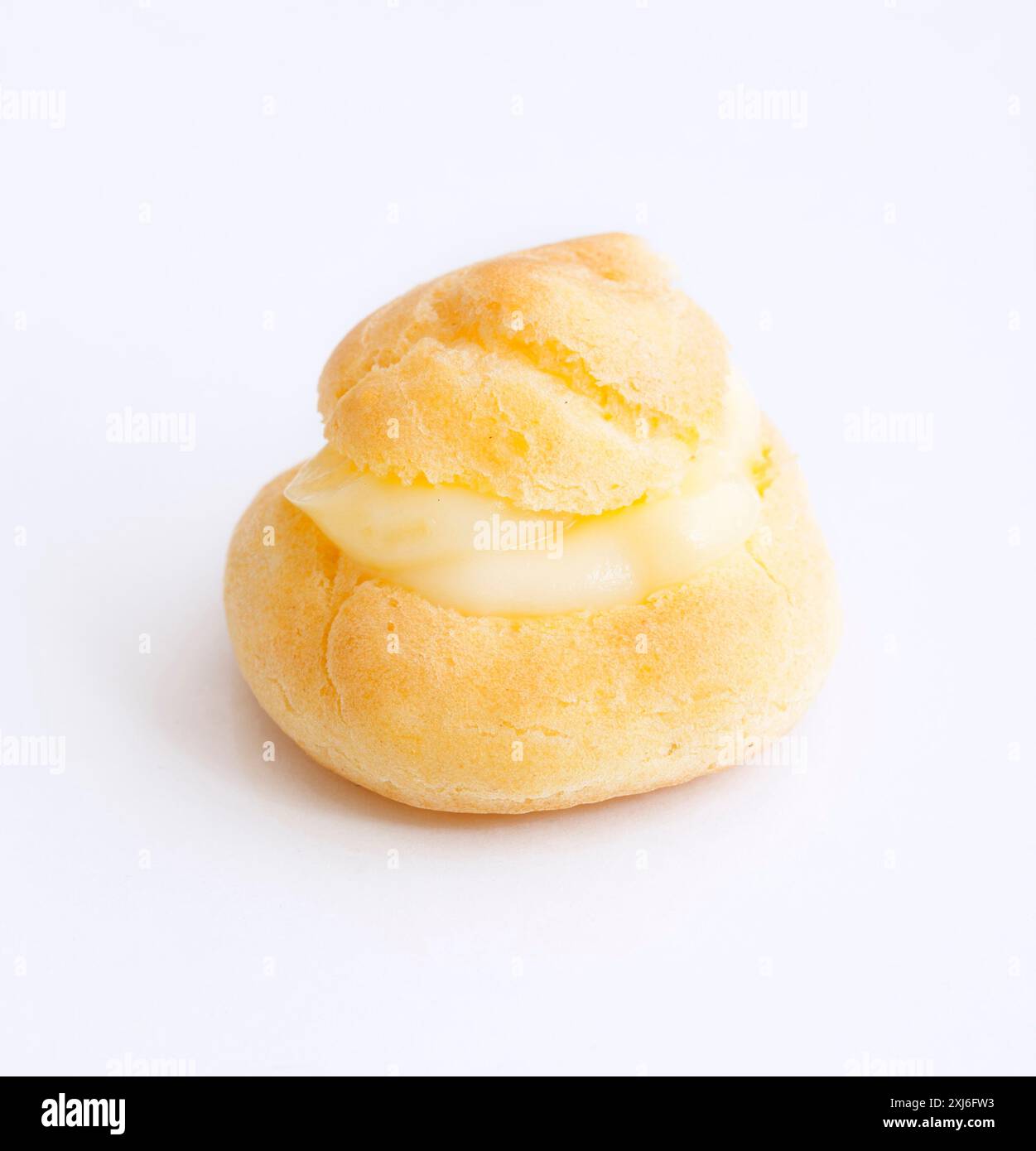 Traditional cream puff Stock Photo - Alamy